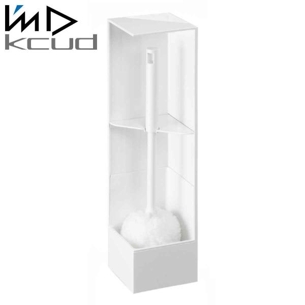 サイズ/約幅10×奥行10×高さ39cm重量/約430g内容量/トイレブラシ、ケース各1個材質/本体・仕切板・水受け皿：ABS樹脂ブラシ柄：ポリプロピレンブラシ毛：ポリエステル生産国/日本製●便器のフチや奥が洗いやすい丸くソフトなブラシです...