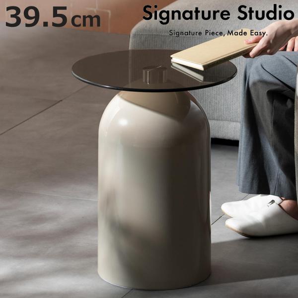 サイズ/約幅39.5×奥行39.5×高さ52cm重量/約5kg内容量/1台材質/強化ガラス、スチール（粉体塗装）生産国/中国製耐荷重/約5kg組立状態/お客様組立品●映り込みが美しいブラウンガラス天板が上品な印象を与えます。●ドーム型スチー...