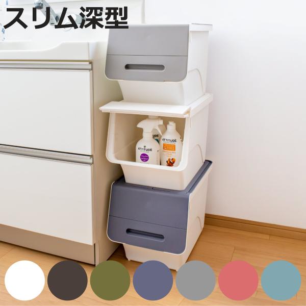 サイズ/外寸：約幅28.5×奥行46×高さ31cm内寸：約幅21×奥行33×高さ28cm［間口］幅22.5×高さ17.5cm内容量/1個材質/ポリプロピレン種類/ホワイト、Nブラウン、カーキ、ネイビー、グレー、ピンク、ブルー生産国/日本製キ...