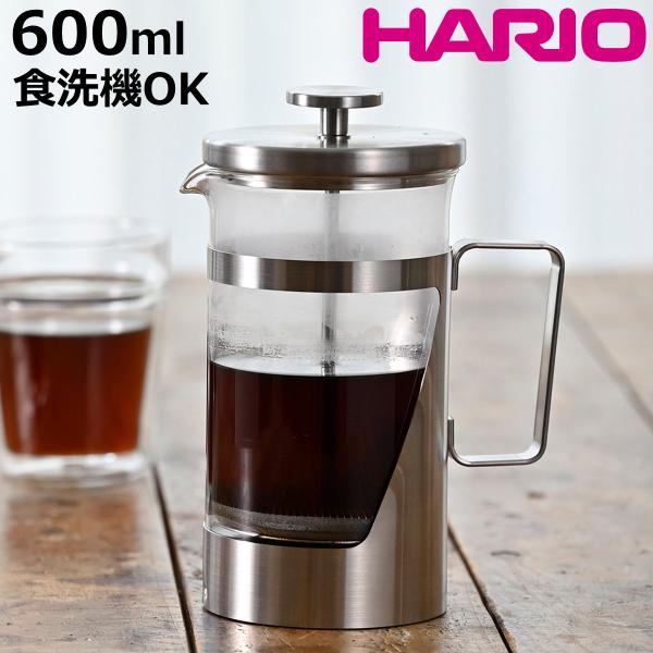 サイズ/約幅13.6×奥行9.2×高さ18.4cm口径：約9cm重量/約600g容量/約600ml4杯用内容量/1個材質/本体：耐熱ガラスフタ・ツマミ・ホルダー・シャフト・フィルター一式：ステンレス生産国/日本製耐熱温度差/120度食器洗い...