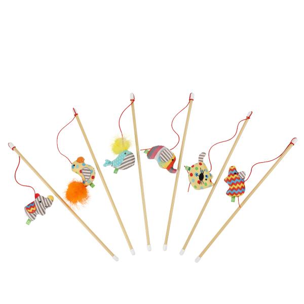 サイズ/約幅7×奥行3.5×高さ41cm重量/キャット：約21gエレファント：約21gピッグ：約21gオウム：約21gサイ：約22gクジラ：約20g内容量/1個材質/ポリエステル、キャットニップ種類/キャット、エレファント、ピッグ、オウム、...