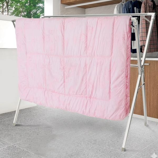 サイズ/【使用時】約縦112×横125〜195×奥行61cm【収納時】約縦125×横8×奥行11cm重量/約3450g内容量/1台材質/ステンレススチール、ポリプロピレン生産国/中国製耐荷重/【合計耐荷重】縮小時：約50kg拡張時：約30k...
