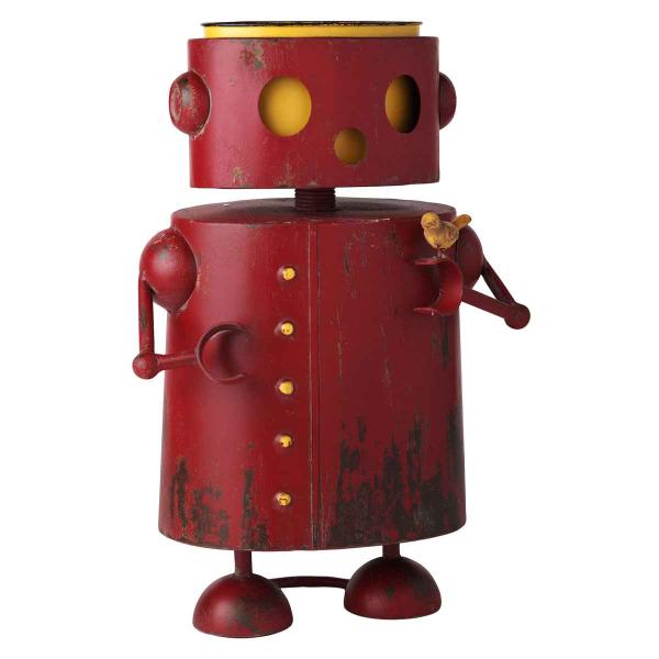 サイズ/約幅30×奥行16.5×高さ42cm重量/約1.5kg内容量/1個材質/鉄生産国/中国製●レトロなロボットのフラワーポットです。●頭の黄色ポットにグリーンを直植えできます。●頭から草花が生えているような可愛らしい姿になります。●錆び...