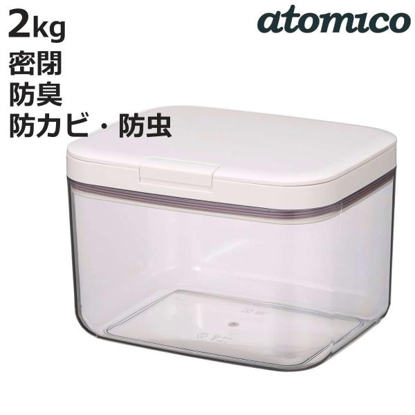 サイズ/約幅20.5×奥行16.5×高さ14cm重量/約495g容量/約2.8L内容量/1個材質/本体：ポリエチレンテレフタレートフタ：ABS樹脂パッキン：シリコーンゴム生産国/中国製パーツ別耐熱温度/本体・フタ：60度パッキン：200度耐...