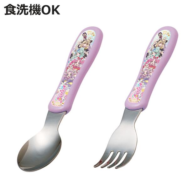 サイズ/約13.5cm内容量/1本材質/スプーン持ち手：AS樹脂金物：ステンレススチール種類/スプーン、フォーク生産国/日本製食器洗い乾燥機/使用可能●名探偵プリキュア！のスプーン・フォークです。●食洗機に対応しているのでお手入れラクラクで...