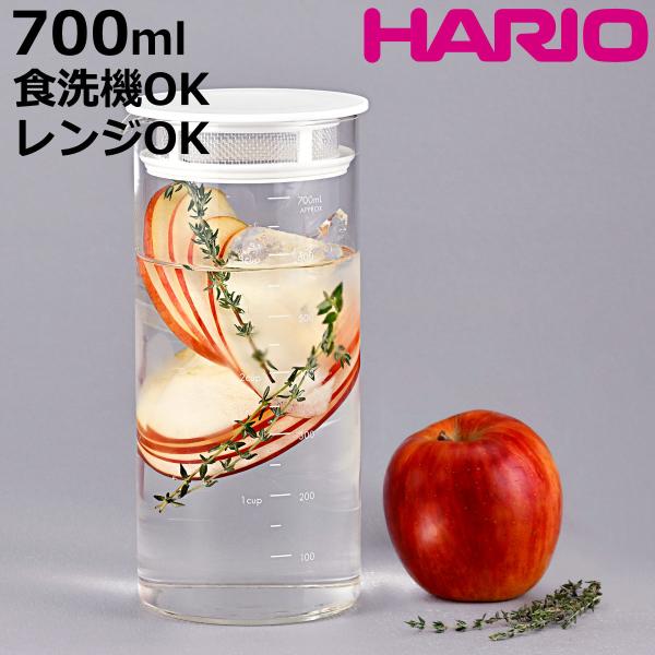 サイズ/約幅90×奥行87×高さ18.3cm口径：約8.2cm容量/約700ml内容量/1個材質/本体：耐熱ガラスフタ・フィルター：ポリプロピレンパッキン：シリコーンゴム生産国/日本製パーツ別耐熱温度/フタ：140度パッキン：180度耐熱温...