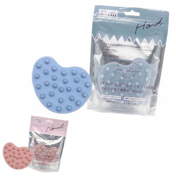 サイズ/約幅8.6×奥行6.8×高さ2.5cm重量/ノーマルタイプ（ピンク）：64ｇハードタイプ（ブルー）：67g内容量/1個材質/シリコン種類/ピンク、ブルー●頭皮全体をケアしてスッキリ＆リフレッシュできるスカルプブラシです。●27個の円...