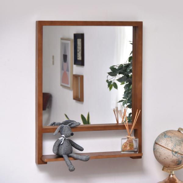 サイズ/約幅57×奥行12×高さ73.5cm重量/約4.1kg内容量/1個材質/ミラー：3ｍｍガラス（飛散防止フィルム）フレーム：桐の天然木（ラッカー塗装）引っ掛け金具：スチール（粉体塗装）棚板1枚あたり耐荷重/1.5kg組立状態/完成品●...