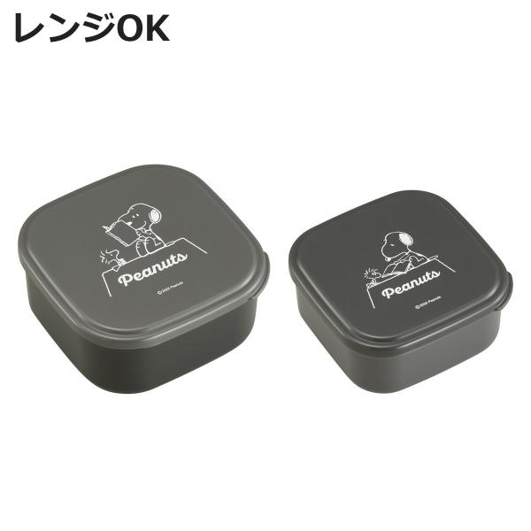 サイズ/大：約幅12×奥行12×高さ5.8cm小：約幅10.5×奥行10.5×高さ5.1cm容量/大：約550ml小：約360ml内容量/2個（内訳：大×1・小×1）材質/本体：ポリプロピレン蓋：ポリエチレンBPAフリー生産国/日本製パーツ...