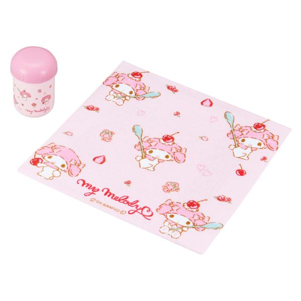 サイズ/約横34×縦32cmケース：約直径6.3×高さ9.1cm内容量/1個材質/本体・蓋：ポリプロプレンおしぼり：綿100％BPAフリー生産国/中国製生産国補足/おしぼりケース：日本製おしぼりタオル：中国製耐熱温度/140度●抗菌加工が施...