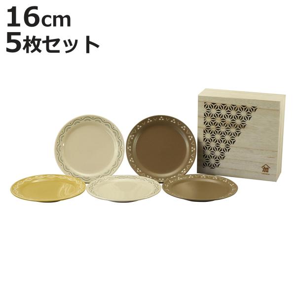 サイズ/約高さ1.5cm直径：約16cm木箱：約幅19×奥行19×高さ7cm重量/約220g内容量/5枚セット材質/本体：磁器木箱：天然木生産国/日本製生産国補足/本体：日本製木箱：中国製食器洗い乾燥機/使用可能電子レンジ/使用可能●3種類...