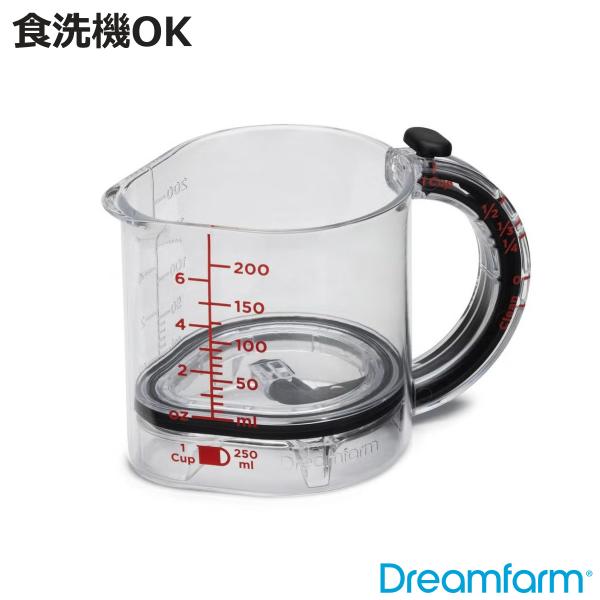 サイズ/直径：約12.5cm容量/約250ml内容量/1個材質/トライタン、シリコーン樹脂BPAフリー生産国/中国製食器洗い乾燥機/使用可能●底が動く特殊構造で、材料を押し出しながら計量できる便利なカップです。●蜂蜜やマヨネーズなどベタつく...