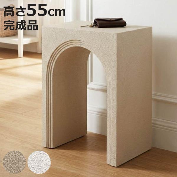 サイズ/約幅40×奥行30×高さ55cm重量/約5kg内容量/1台材質/繊維板ラッカー塗装種類/グレージュ、ホワイト生産国/中国製耐荷重/5kg組立状態/完成品梱包サイズ/幅47×奥行37×高さ62cm●アートのようなフォルムが空間をおしゃ...