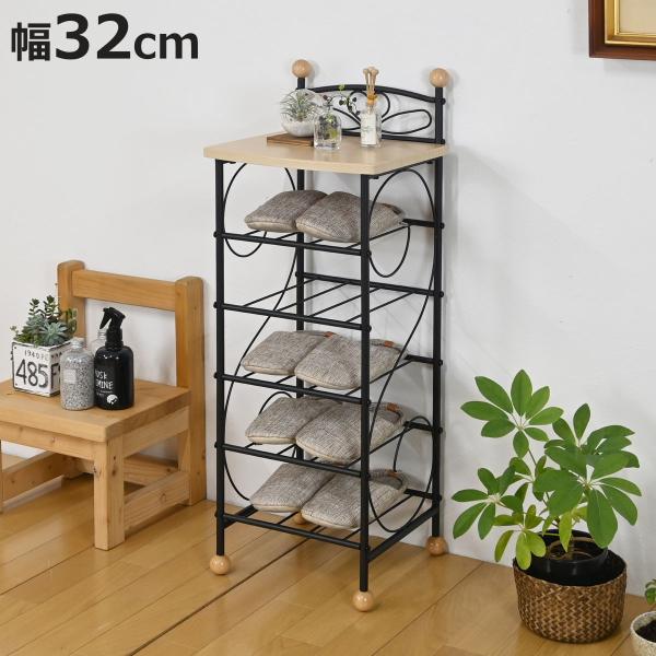 サイズ/約幅32×奥行28×高さ85cm重量/約3.5kg内容量/1台材質/本体：スチール・粉体塗装天板：化粧繊維板木玉：天然木・ラッカー塗装カラー/ブラック生産国/中国製アジャスター/付き組立状態/お客様組立品梱包サイズ/幅28.5×奥行...