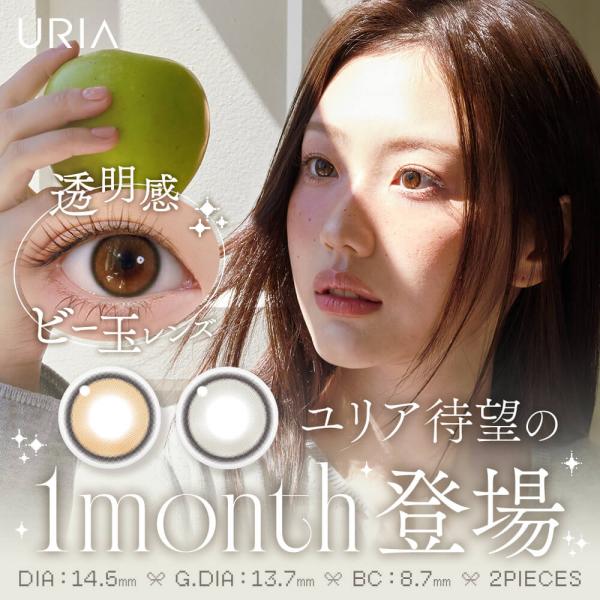 【発売日：2025年12月24日】■商品名YURIAL PLUS / ユリアルプラス■販売名ANWマンスリー イブ■使用期限  開封後1ヶ月以内■1箱あたり封入枚数1箱2枚入り■レンズカラーWATER BROWN / ウォーターブラウンEA...