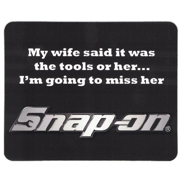 【スペック】サイズ：縦10.1×横12.6cm素材：ビニルブランド：スナップオン Snap-onその他：スナップオン オフィシャルグッズ原産国：アメリカ合衆国