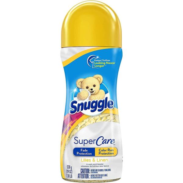 【スペック】品名：セントブースター（衣類用加香剤）用途：綿、麻、レーヨン、合成繊維成分：香料内容量：538g 19ozブランド：Snuggle スナッグルメーカー：Henkel原産国：アメリカ合衆国【ご購入前のご注意】小さなお子様の手の届か...