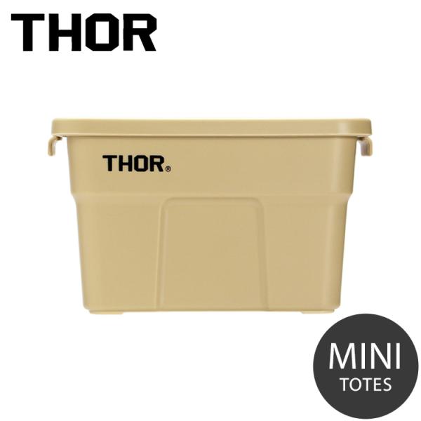 【スペック】商品名：THOR MINI TOTE DC / ソー ミニトート DC カラー：コヨーテサイズ（外寸）：高さ10.3×幅17.5×奥行11.8cm（持ち手含む）素材：PPブランド：THOR製造メーカー：Trust生産国：中国