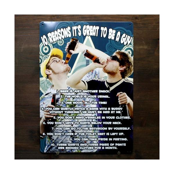 【スペック】サイズ：縦29.5×横21cm素材：ブリキ備考：壁面取り付け用の穴が上部2箇所にあいています発売元：アメリカ合衆国の看板メーカー生産国：中国