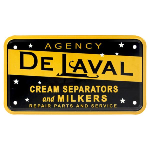 【デザイン】De Leval：食品機械メーカーのデザイン【スペック】サイズ：縦10×横18cm素材：アルミその他：輸入製品に付き、小さなスレやペイントムラがございます。商品のイメージを損ねない範囲で良品とさせていただいております。