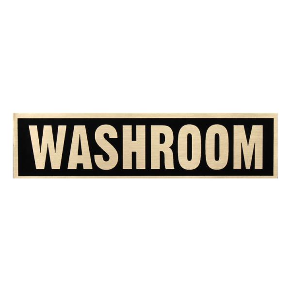 【スペック】商品名：アルミサインステッカーサイズ：縦5.1cm × 横20.3cm素材：高品質アルミニウム製造元：HILLMAN ヒルマン（USA）原産国：アメリカおしゃれで実用的なサインステッカーこのステッカーを使えば、簡単にスペースを分...