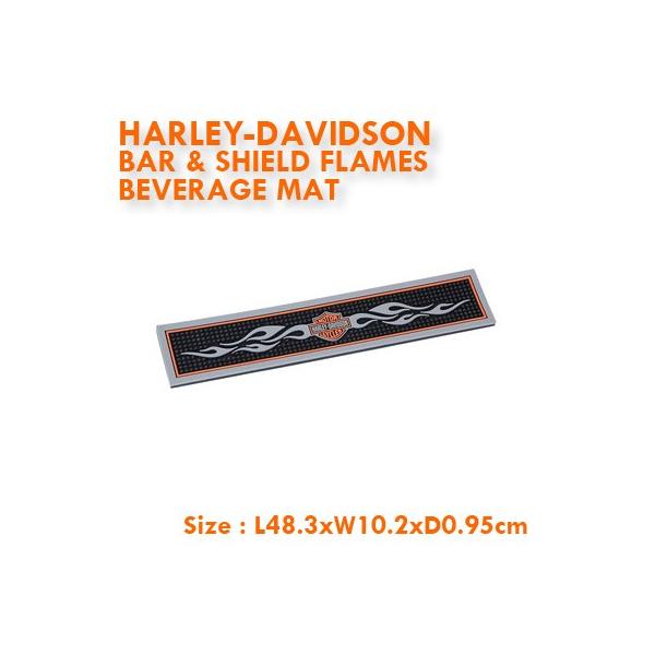 【商品スペック】サイズ： 長さ48.3×幅10.2×厚さ0.95 (cm) 素材： ラバー製メーカー：Ace Product Management Group,Inc.原産国：中国製その他：ハーレーダビッドソン正規ライセンス商品