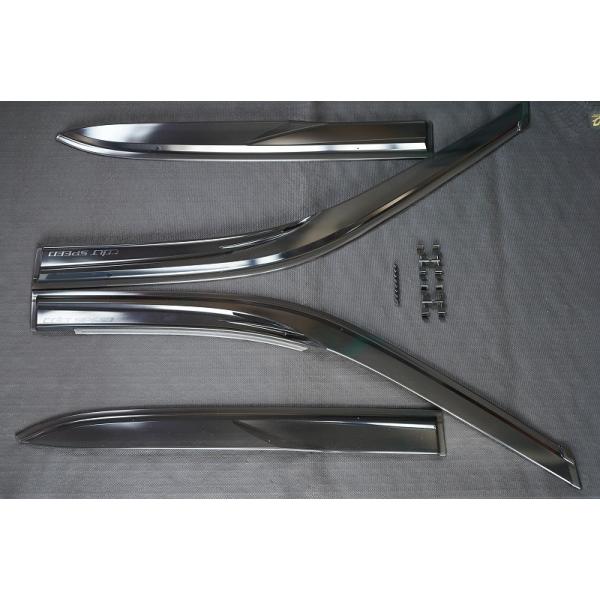 【新発売】スタイリッシュなだけじゃない。ベンチレーション効果大。雨滴の侵入を防ぐだけの一般的なサイドバイザーには無いベンチレーション機能を備えたスタイリッシュなエアロバイザーを発売します。側面に流れる走行風を捉え負圧を発生させその作用により...