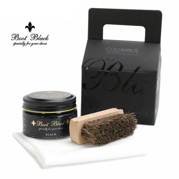 靴の基本的なお手入れセットです（シュークリーム・ブラック）プレゼント ギフト 贈り物 お礼 お祝い 挨拶 餞別 応援 引き出物 記念品クリスマス 誕生日 成人式 就職祝い 就活 入社記念 入社式 父の日 退職 転職 転勤 異動 敬老の日 勤...