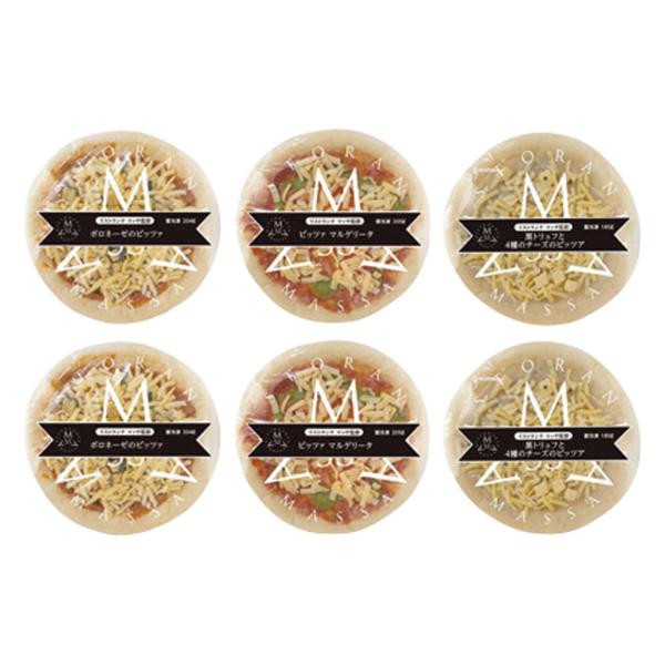 付属品、セット内容： 黒トリュフと4種のチーズのピッツァ、ボロネーゼのピッツァ、ピッツァマルゲリータ×各2重量： 1.3kg【★ご注文のタイミングによっては売り切れる場合もございます。ご了承ください。】