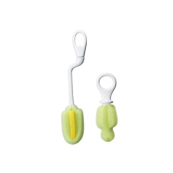 ●商品サイズ：哺乳びんブラシ：W65×D50×H270mm / 乳首洗浄ブラシ：W30×D33×H100mm●重量：36g / 6.5g　　キーワード：コンビ Combi 爆買