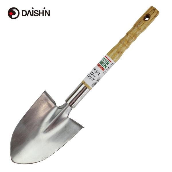 ●店舗園芸担当者コメント●このステンレスパワースコップは、錆びにくいステンレス製の刃と、しっかりした木柄が魅力です。軽量設計で約450gと、女性や高齢の方でも扱いやすく、庭作業がとても快適になります。多用途に使えるので、植え替え作業や土掘り...