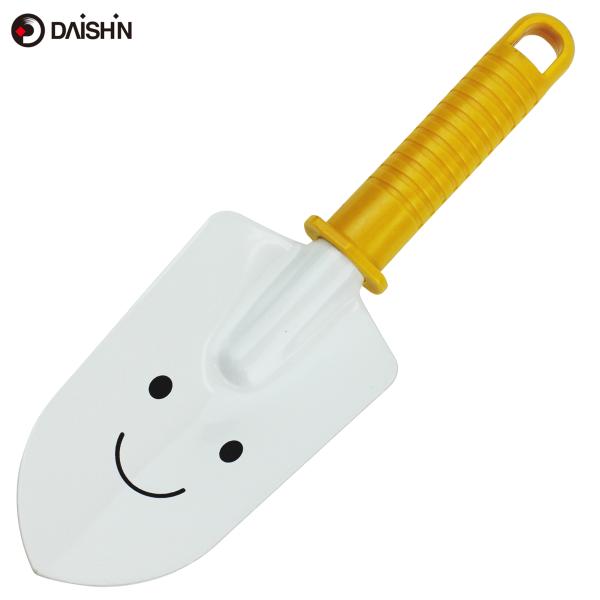 【商品の特徴】●可愛いニコちゃんマーク付き！刃部のニコちゃんが作業を楽しく彩ります♪●軽量＆コンパクト（約124g）女性でも使いやすい軽量設計で疲れ知らず！●サビに強い粉体塗装刃部は錆びにくい鉄製、耐久性もバッチリです。●握りやすい樹脂グリ...