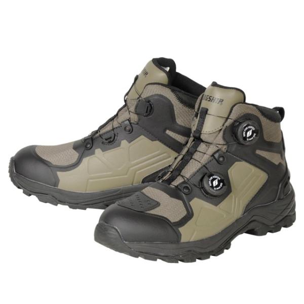 フラッグシップ フィールドライドシューズ オリーブ 24.5cm FSB-803