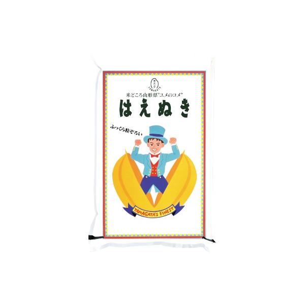 注）大変多くのご注文をいただいており、パッケージの製造に遅れが生じております。発送を優先する為、予告なくパッケージが変わる場合がありますので予めご了承下さい。山形県庄内産 山形県認証特別栽培 斎藤農場直送 はえぬき 無洗米5kgです。化学肥...