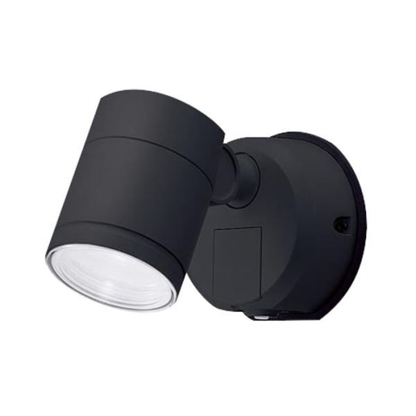 壁直付型 LED(昼白色) エクステリア スポットライト ビーム角24度・集光タイプ 防雨型・FreePa・フラッシュ・ON/OFF型(連続点灯可能)・明るさセンサ付 パネル付型 110Vダイクール電球100形1灯器具相当ランプ同梱包光源◆...
