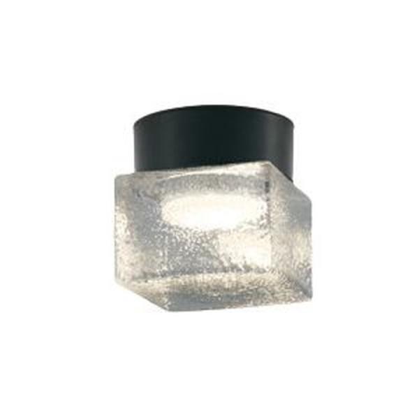 ODELIC白熱灯60W相当　476lm非調光防雨・防湿型黒色電球色工事必要高演色エクステリアポーチライトLEDランプ交換可能型ランプNO：NO295GLランプ仕様：LDF5L-H-GX53/75/R90Kランプ個数：1/Habitatio...