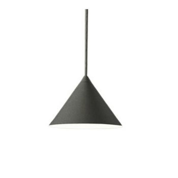 ODELIC単純な円錐の造形にモノトーンのマットな質感。そのデザインに説明を必要としない、ペンダント照明を代表するアイコンです。白熱灯60W相当　451lm非調光引掛けシーリングマットブラック電球色高演色LEDランプ交換可能型ランプNO：N...