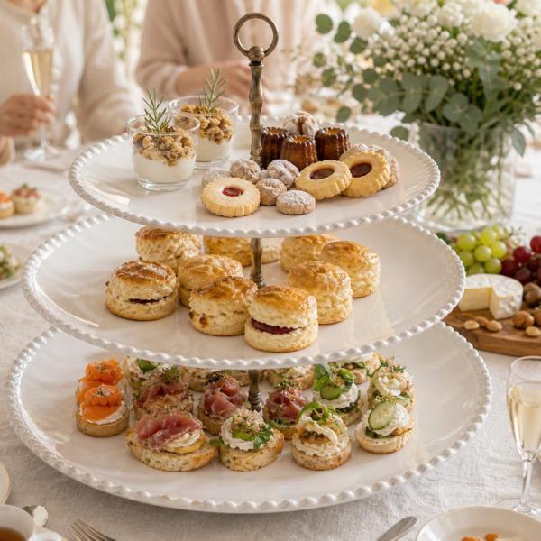 落ち着いた大人のための、ポルトガル食器、コスタ・ノバ！中でも優雅でアンティーク調で人気のシリーズ。どっしりとした安心感のある重さ。フチ取りのパール模様が、華やかです。パーティーなどのスペシャルオケージョンはもちろん、普段使いにも！ちょっと自...