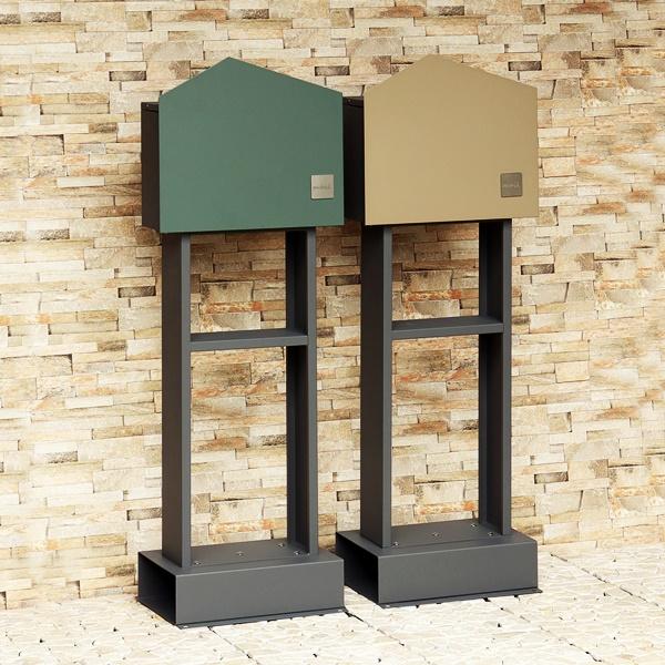 SPECサイズ/重量　　　幅41×奥行28×高さ114.7cm/9.9kg　　　投函口：約幅35×奥行3.3cm　取出口：約幅36×奥行13×高さ22.4cm梱包サイズ　　　幅74.5×奥行46×高さ38cm材質　　　金属(鉄)・・・ガルバ...