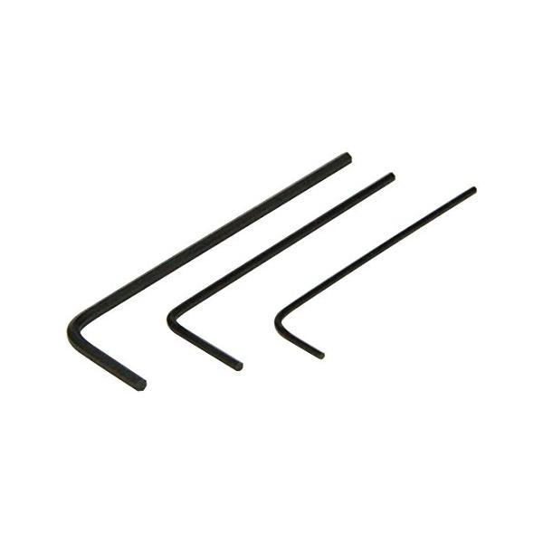 用途:六角穴付ボルト・六角穴付き止めネジの締め付け、緩め作業特徴1:極小ミリサイズの六角棒レンチセット特徴2:サイズ違いの3本セットセット内容:0.71・0.89・1.27mm入数:3本