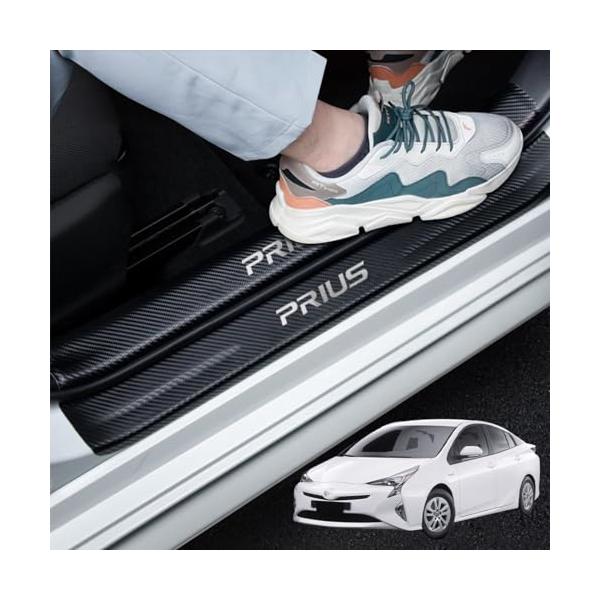 適合車種弊社のサイドステップガードはプリウス全系に適合します.弊社の製品はプリウス全系に装着しても違和感なし、ご安心ください．弊社の製品は全て最新の接着技術で研究されて、粘着力は非常に強くてはげることはありません．印字はも褪せる、はげ落ちる...