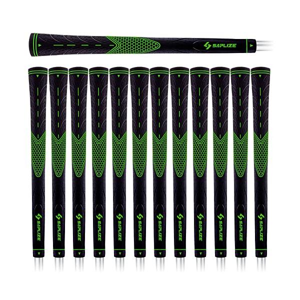 ???【コスパ】Saplizeはゴルフ愛好家の皆さんのために、品質の高い商品を作り出し、優れたコストパフォーマンスの商品を提供しております。??【滑り止め】四種類のパターンの溝の深さがあるので、雨の日でも滑らない抜群な性能が得られます。??...