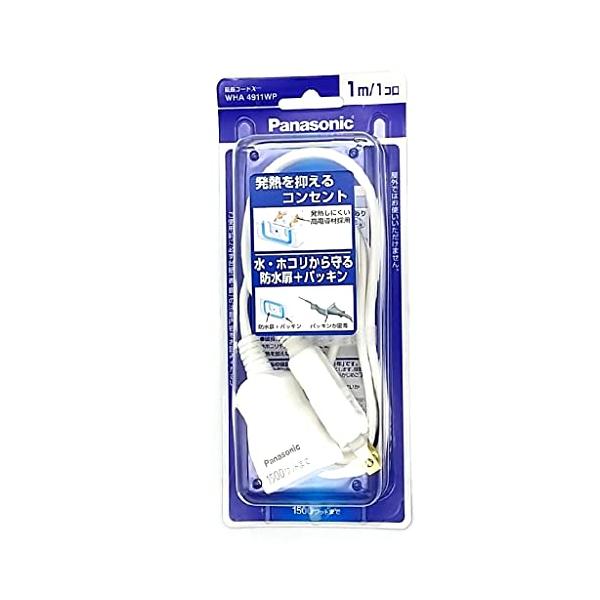 熱に強い二重ボディ。内ボディに熱に強いユリア樹脂採用一時的な水しぶき・ホコリの浸入をガード。コンセント部に防水扉採用発熱を抑えるコンセント。高電導材採用パッケージ重量: 0.14 kg