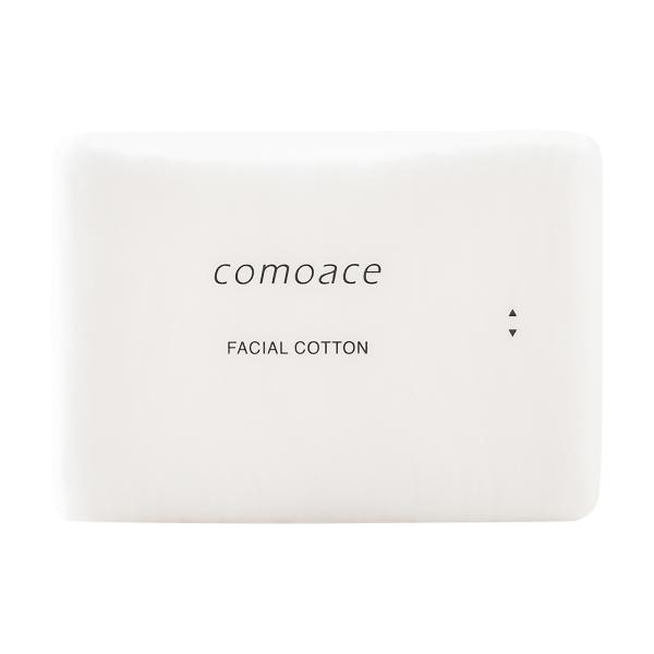 大判（６×８cm）で使いやすい高品質コットンフワフワの触り心地で、肌にやさしい使い心地。コットンでのお手入れは、手に比べて美容成分や水分がムラなくしっかり浸透します。美容効果に差をつけるコットンのご使用をおすすめします。６×８cmの大判サイズ