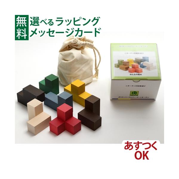 木のおもちゃ 知育玩具 木の玩具 木製玩具 男の子 出産祝い 誕生日 プレゼント 1歳 2歳 3歳 指先知育 ごっこ遊び ギフト クリスマスブラザージョルダン社　ニキーチン積み木　みんなの積木 です。ニキーチン教育の提唱者、ロシアのボーリス...