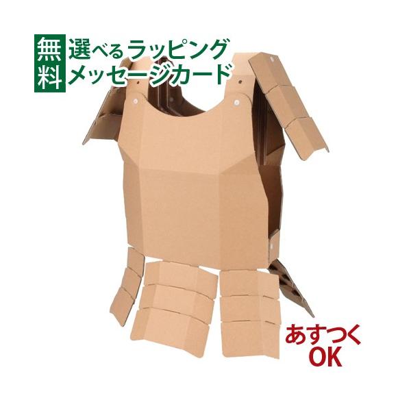 hacomo ハコモ　なりきりシリーズ 鎧(よろい)　です。子どもの日にもピッタリな鎧です。無地の段ボールなので、クレヨンや絵の具、マジックなどで色を塗ったり、シールや折り紙などを貼ったりすることで、世界でたったひとつのオリジナル鎧が作れま...