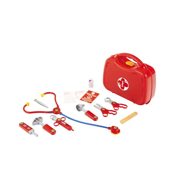 木のおもちゃ 知育玩具 木の玩具 木製玩具 男の子 出産祝い 誕生日 プレゼント 1歳 2歳 3歳 指先知育 ごっこ遊び ギフト クリスマスKlein クライン社　ままごとセット お医者さんセットです。いつの時代でも子どもに大人気の、お医者...