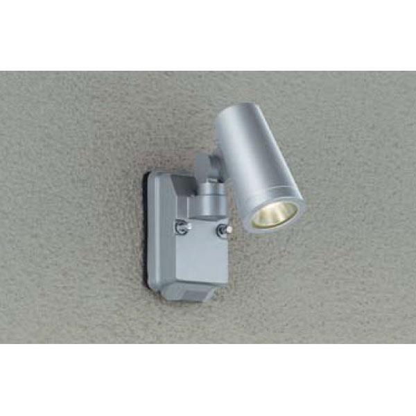 ●シルバー LED 6.6W ダイクロハロゲン50W相当●アルミダイカスト 塗装●強化ガラス 透明●サイズ：巾85 高220 出150mm●重量：0.7kg●14VA●首振垂直外向のみ110度首振水平170度●点灯照度調節機能付（暗・明）●...