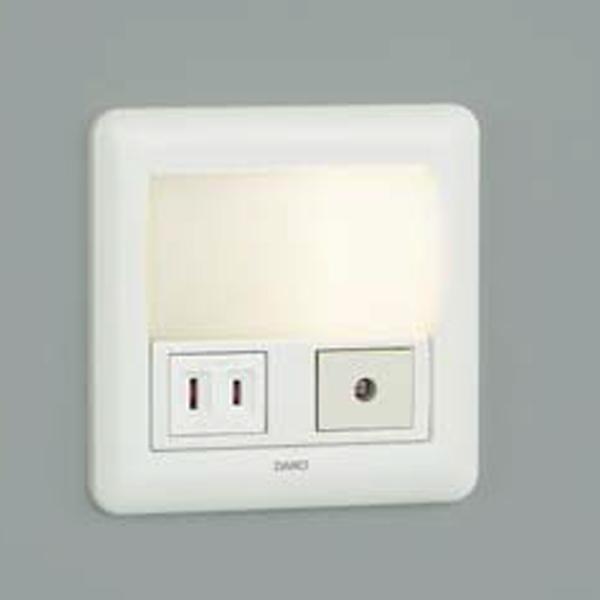 ●電球色　2700K・Ra85●自動点滅器●ランプ付●LED電球 0.5W（E12）●プラスチック 白●アクリル 乳白（マット）●径口115 埋込深36 出14mm 0.3kg●1VA●2個用スイッチボックス（カバー付）に適合●自動点滅器付...