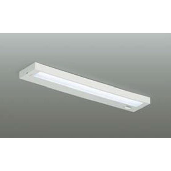 ●昼白色 5000K・Ra83●LED内蔵●LED 12W●明るさFL30W相当●ポリカーボネート 白●アクリル 乳白（マット）●巾85 長450 高23mm 0.5kg●13VA●スイッチ付（入切）●AC100V●光源寿命40000時間●...